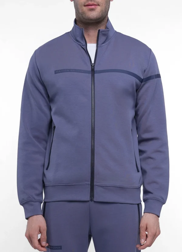 Shop Maison Brown Men Sweatshirt Cardigan AMMWW25SAFZCO17 at eshopGS ...